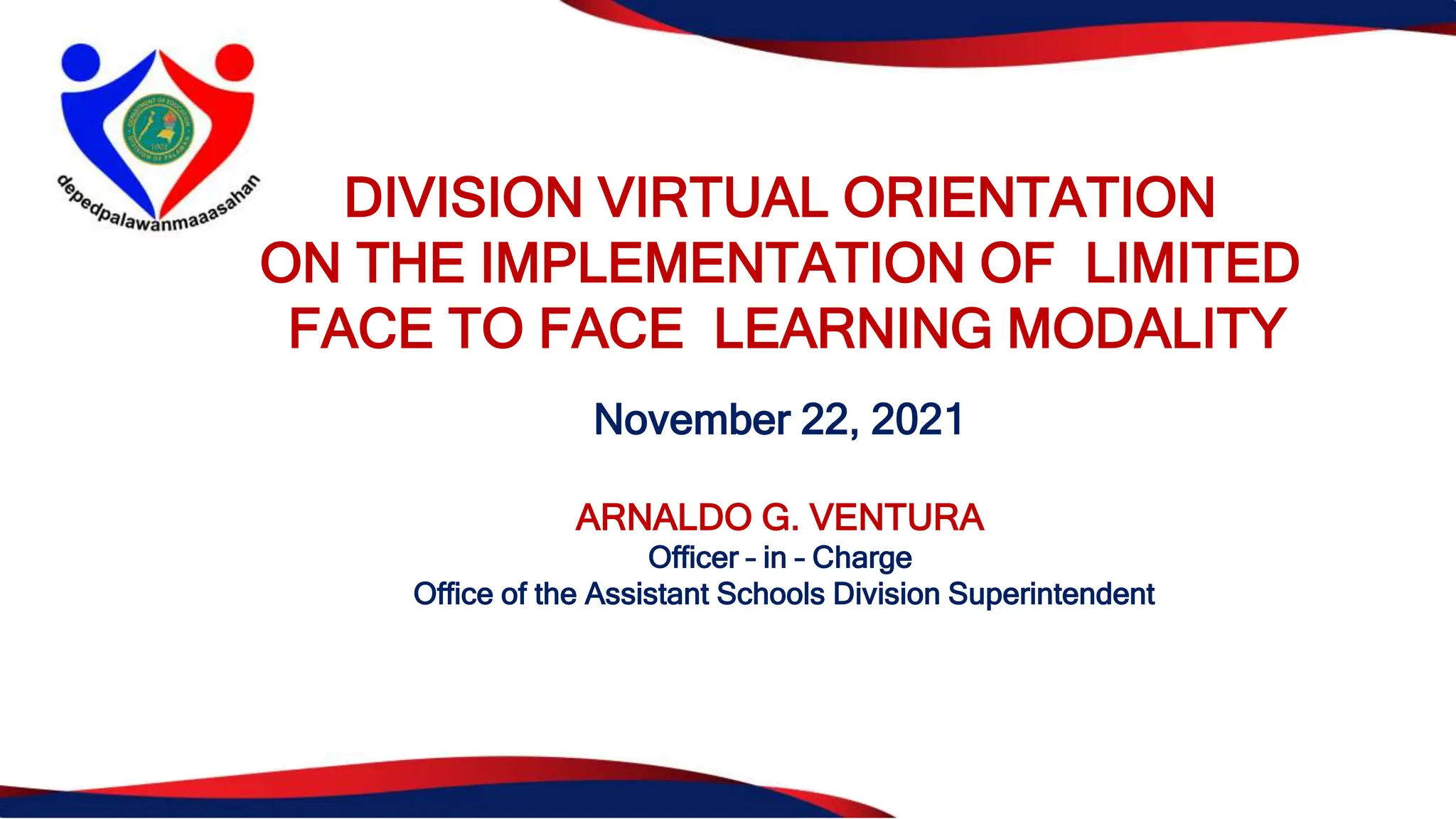 Division Orientation on Limited F2F.pptx