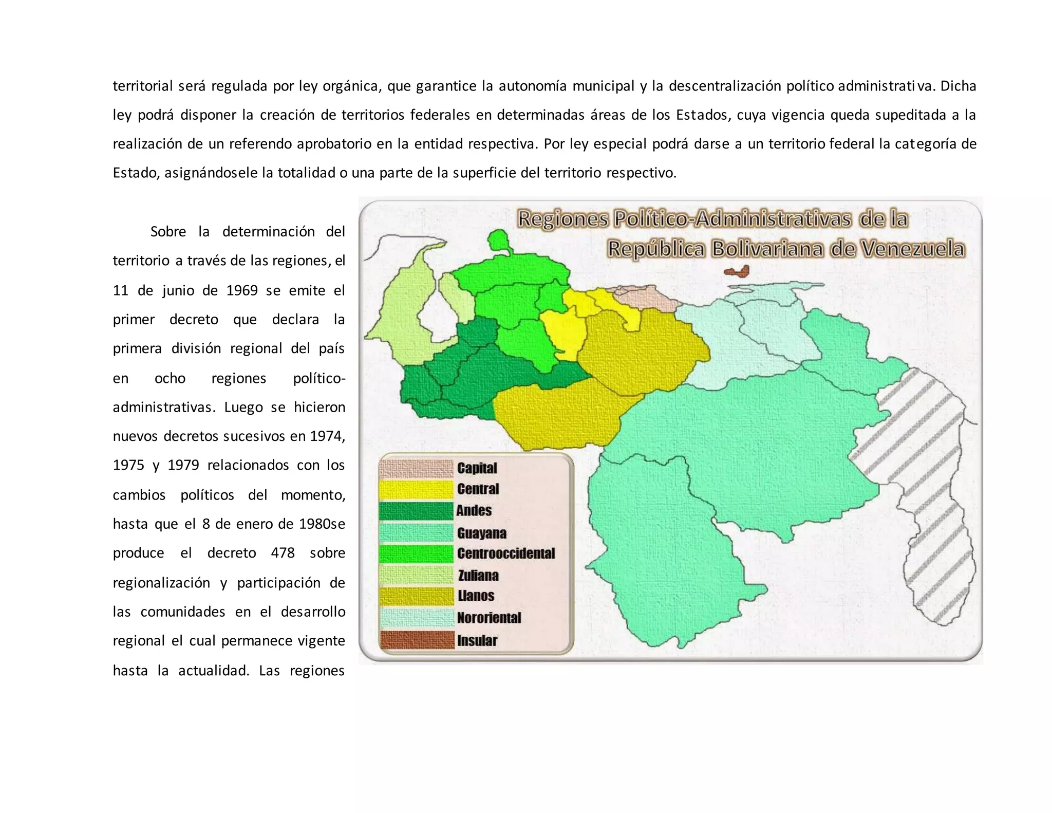 DIVISION POLITICO TERRITORIAL DE VENEZUELA.- Giovann Antonio MOLINARO ...
