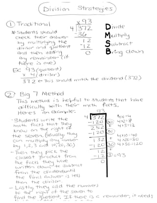 Division Strategies | PDF