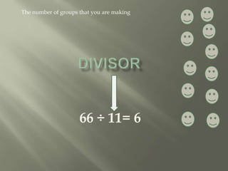 Division terminology | PPT