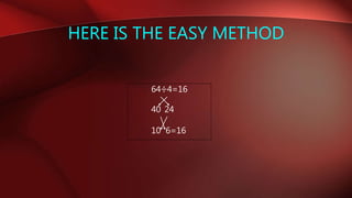Division using partitioning | PPTX