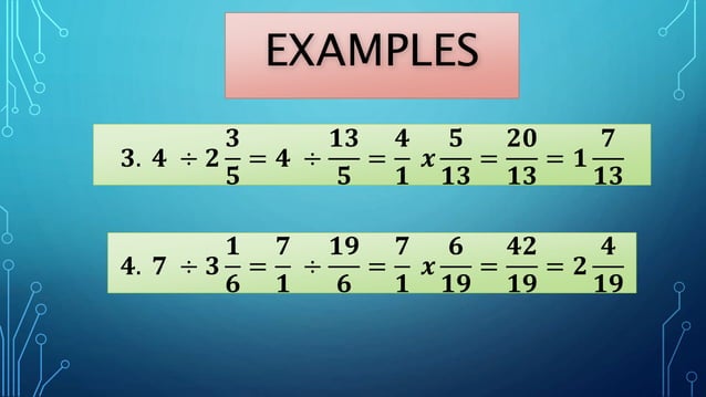 Division with a whole number and a mixed number | PPT