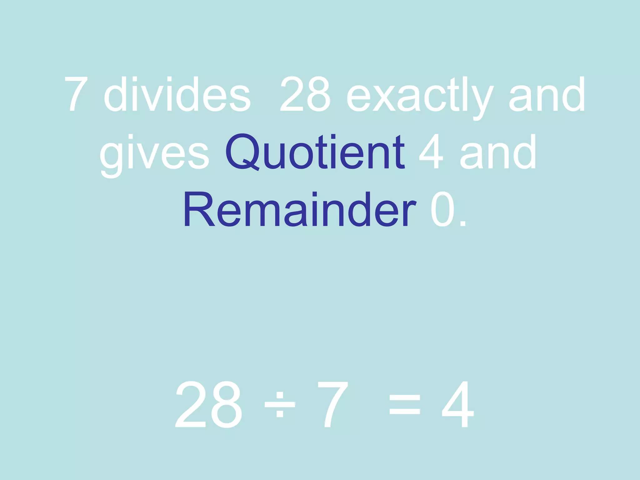 Divisors factors and multiples | PPT