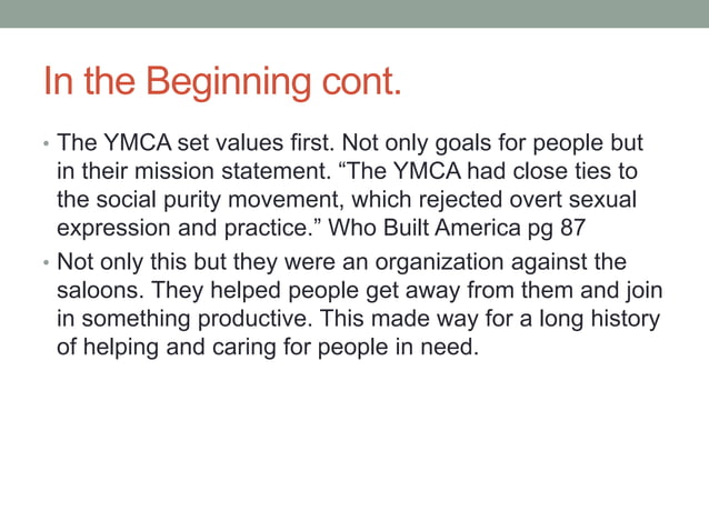 YMCA | PPT