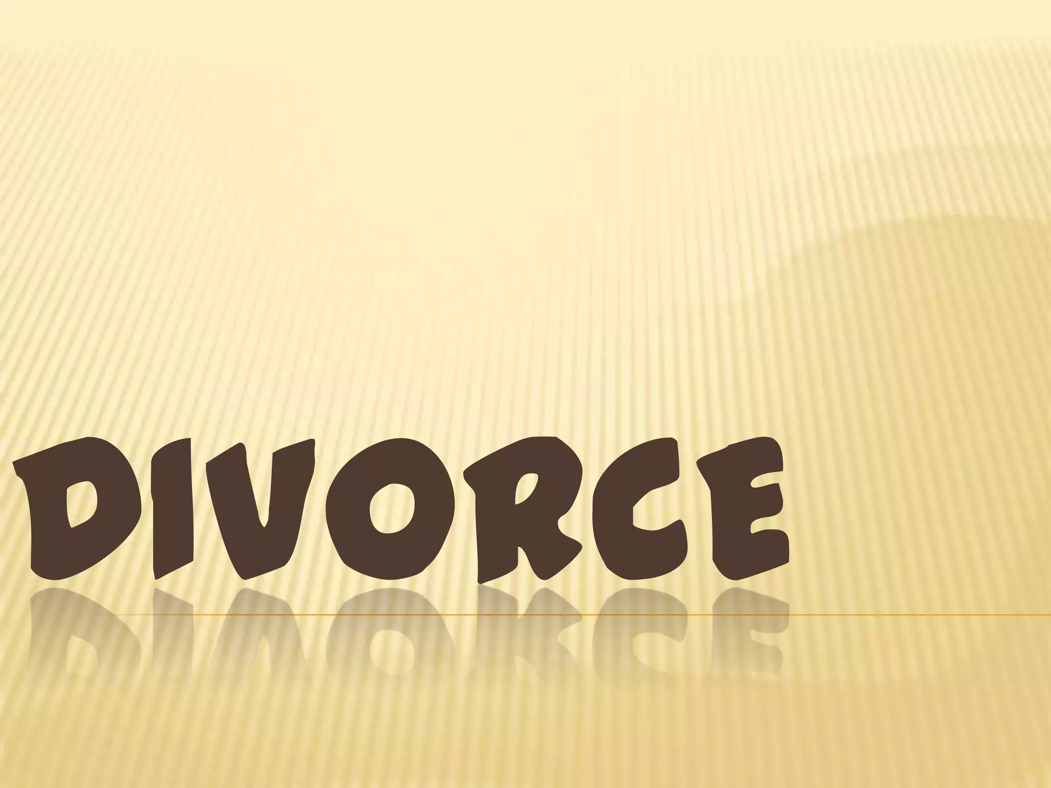 Divorce | PPTX