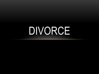 Divorce | PPT