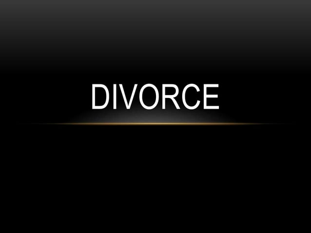 Divorce | PPT