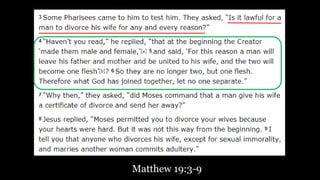 Can A Christian Re-Marry After Divorce? | PPT | Free Download
