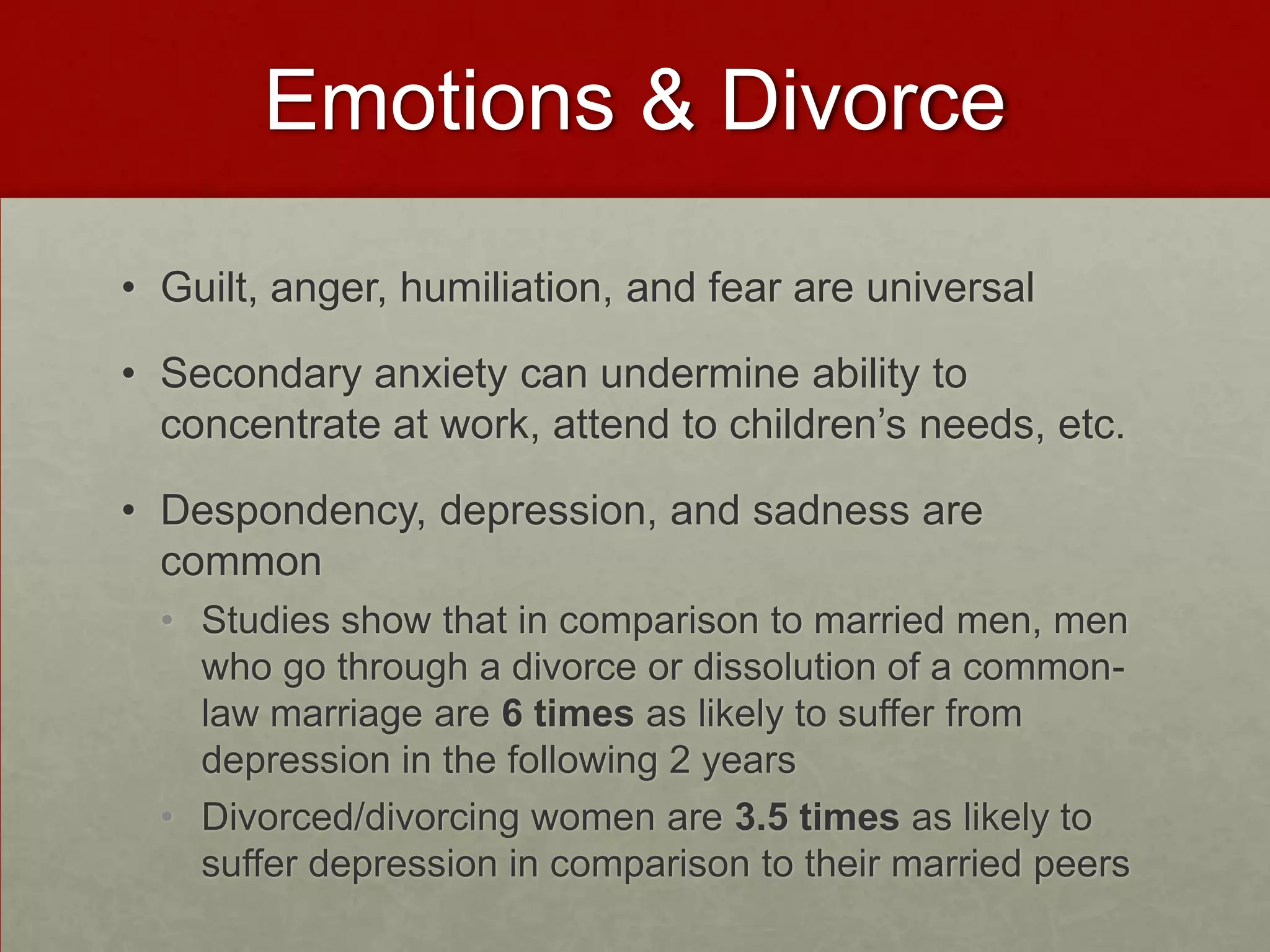 Divorce presentation | PPTX