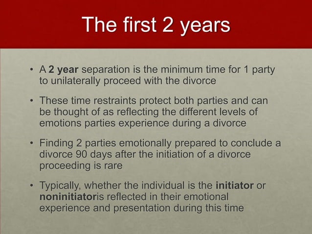 Divorce presentation | PPT