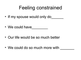 Divorce prevention 101 pt 3 | PPT