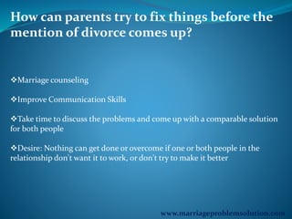 Divorce Problem Solution - Marriage Problem Solution | PPTX | Divorce ...