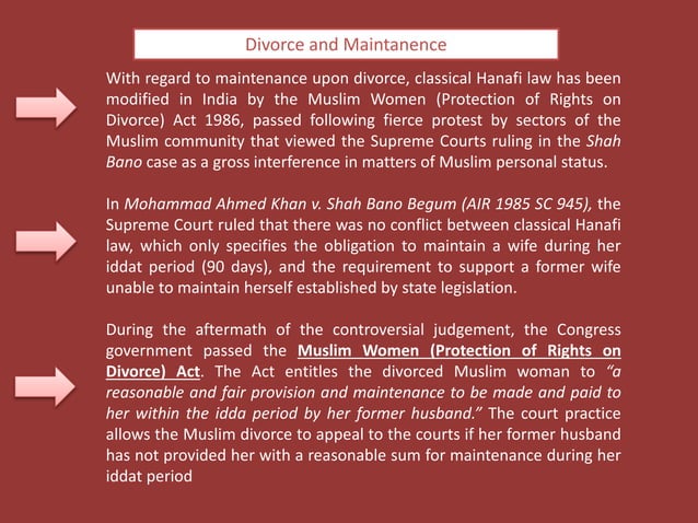 Divorce under muslim law | PPTX