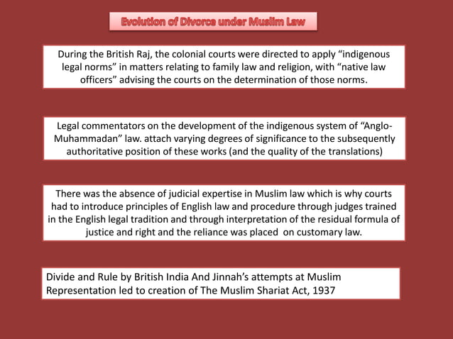 Divorce under muslim law | PPTX