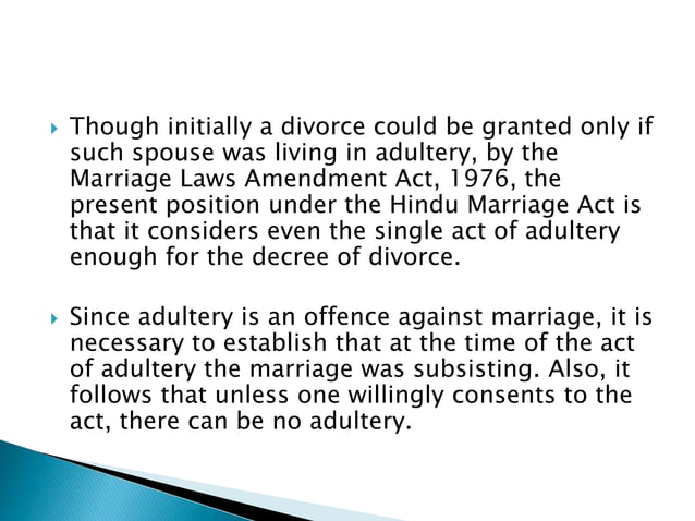 Divorce under the hindu marriage act, 1955 | PPTX | Hinduism | Religion & Spirituality