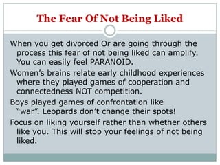 Divorce - Women's Worries And Real Help | PPTX