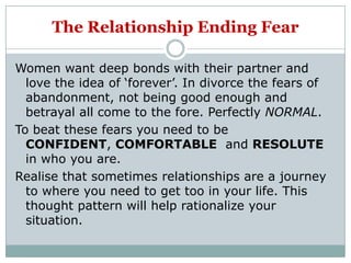 Divorce - Women's Worries And Real Help | PPTX | Divorce | Family and ...