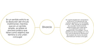 El divorcio y la separacion_IAFJSR | PDF