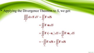 Divrgence theorem with example | PPT
