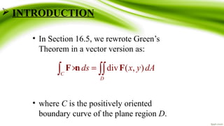 Divrgence theorem with example | PPT