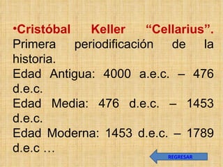Divsion de la historia | PPT