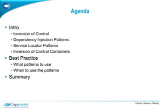 Dependency Injection vs Service Locator - Best Practice | PPT