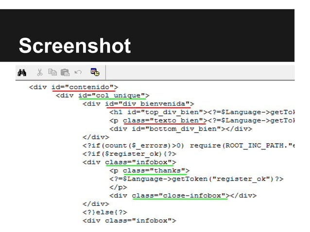 Div tag presentation | PDF | Web Design and HTML | Internet