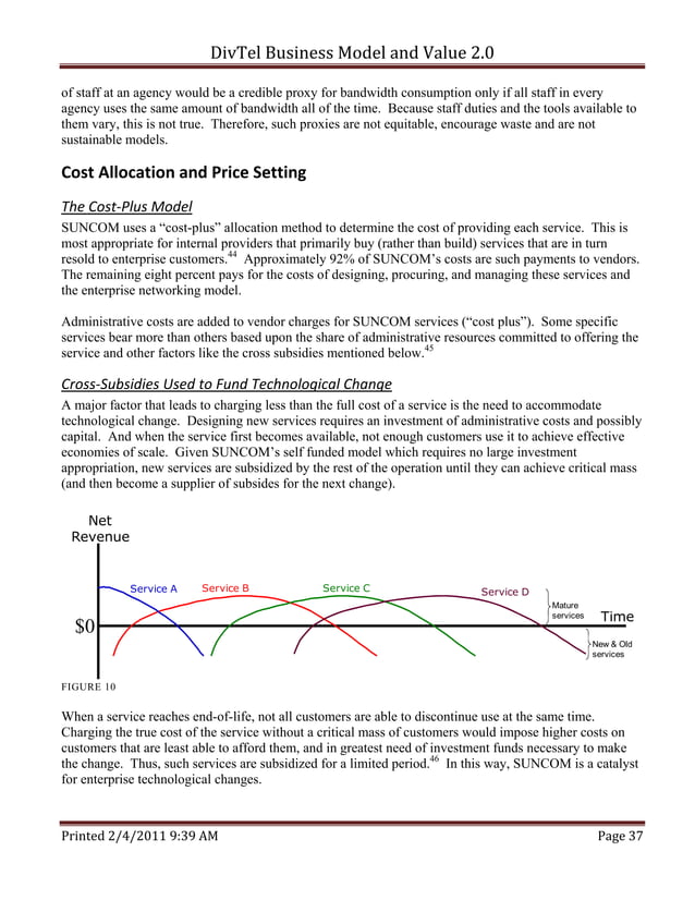 State of Florida Telecom Business Model | PDF
