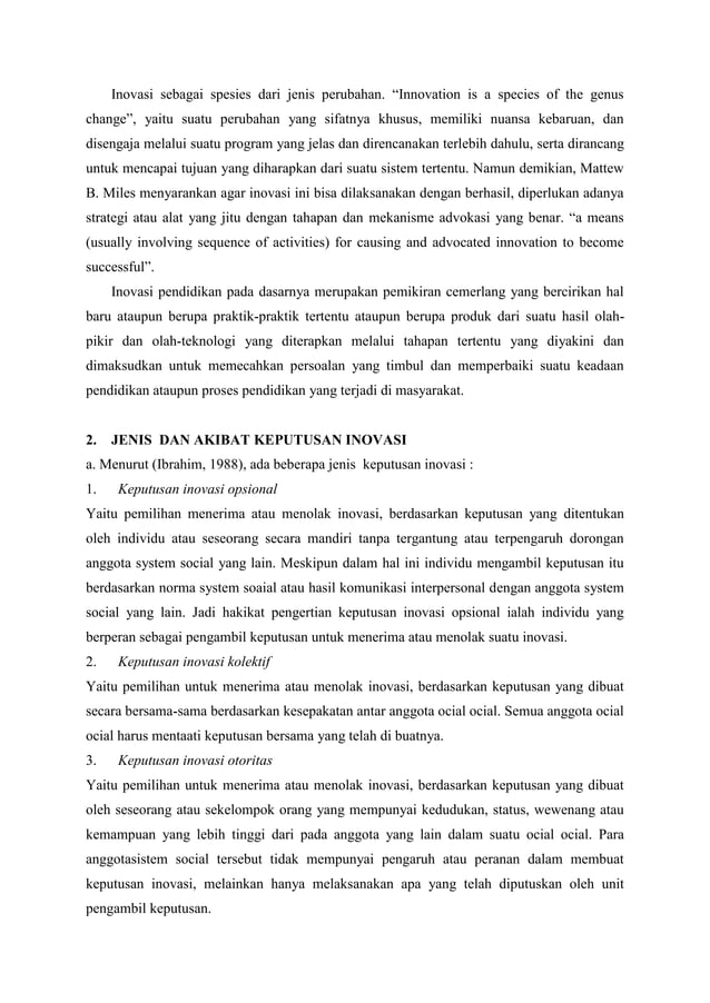 Divusi dan inovasi reni | PDF