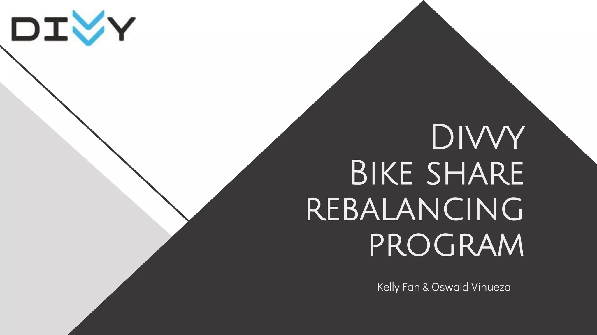 Divvy Bike Share Rebalancing Program | PPTX