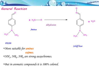 Pharmaceutical reagents, PDAB, FC, MBTH | PPTX