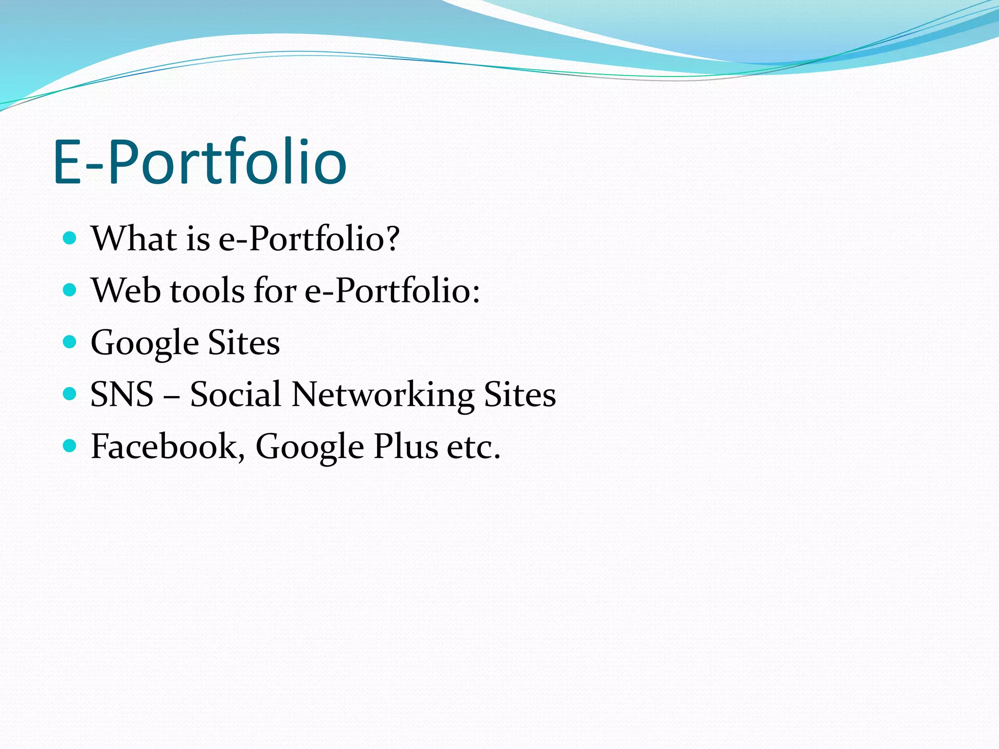 Resume/ C.V/ Biodata and E- portfolio | PPTX