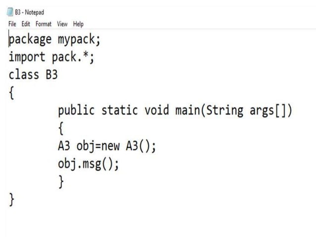 java packages and its types with example | PPT
