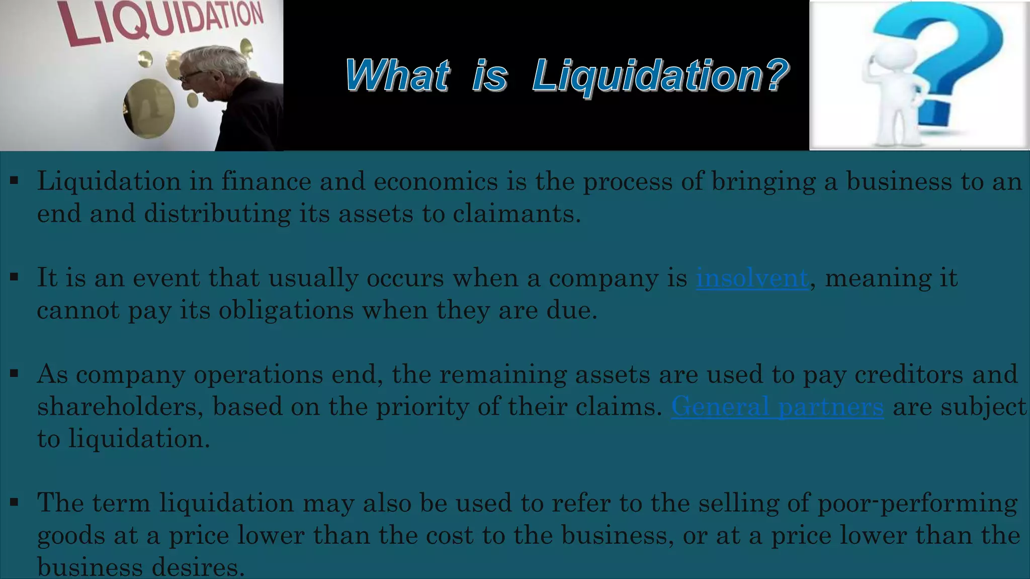 Liquidation of Companies | PPTX
