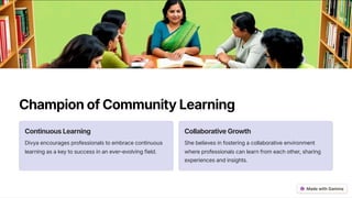 Success Story of entrepreneur Divya abhishek.pdf