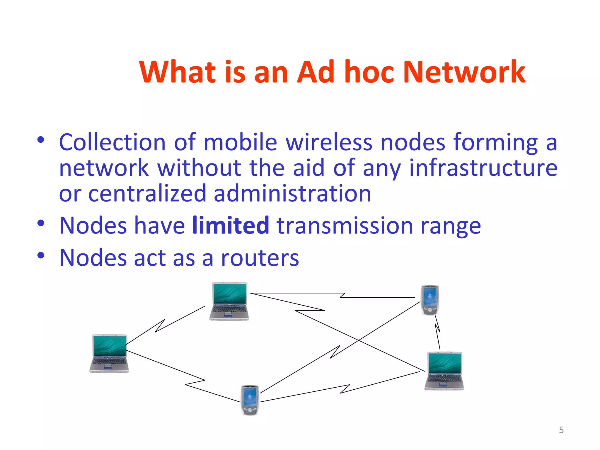 ad-hoc network by divyajyothi | PPT