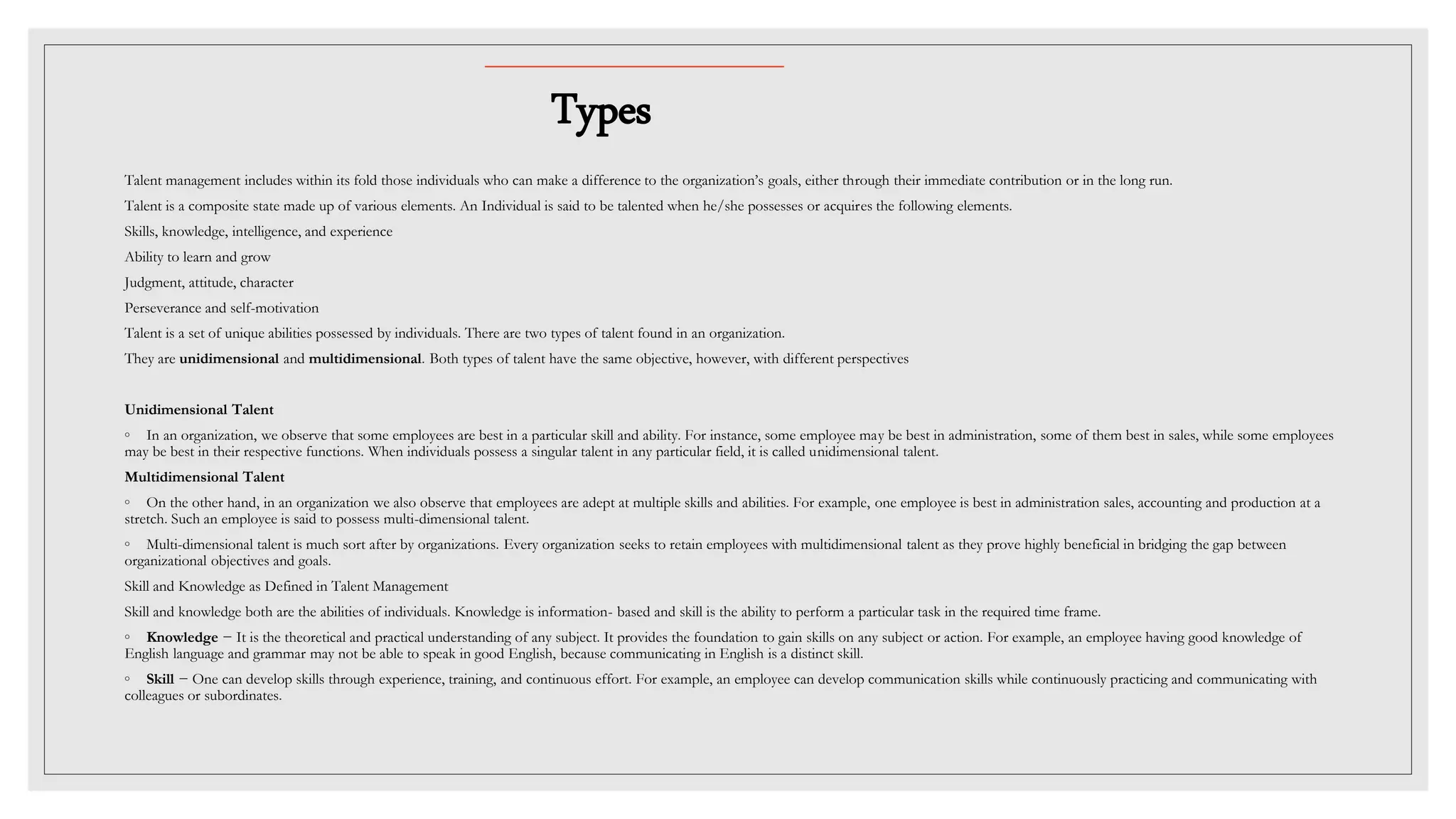 talent management (hrm) | PPTX