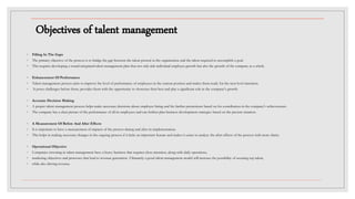 talent management (hrm) | PPTX