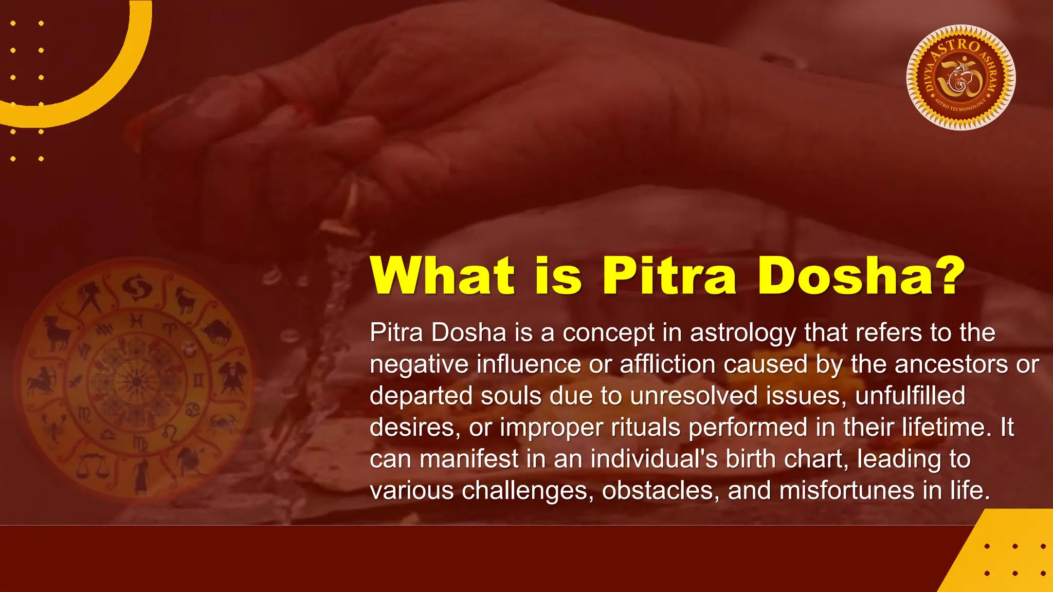 Divya Astro Ashram- Healing Pitra Dosha Shadows | PDF