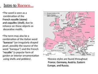 divyabalani_presentation on renaissance (rococo).pptx | Design | Fine Art