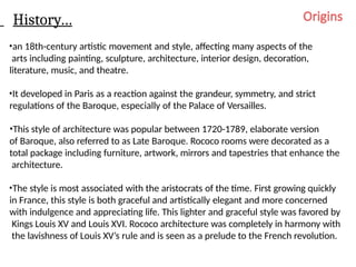 divyabalani_presentation on renaissance (rococo).pptx | Design | Fine Art
