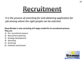 Presentation on all the 4 principles of Management used by Divya ...