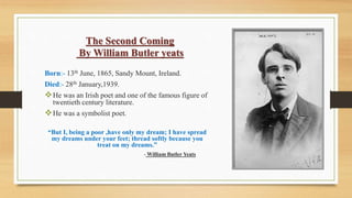 Divya Dama TCAS-The Second Coming The Unknown Citizen | PPTX ...