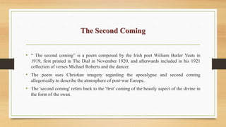 Divya Dama TCAS-The Second Coming The Unknown Citizen | PPTX ...