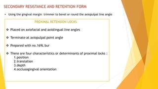 TOOTH PREPARATION FOR CLASS II AMALGAM RESTORATION | PPTX