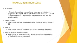 TOOTH PREPARATION FOR CLASS II AMALGAM RESTORATION | PPTX