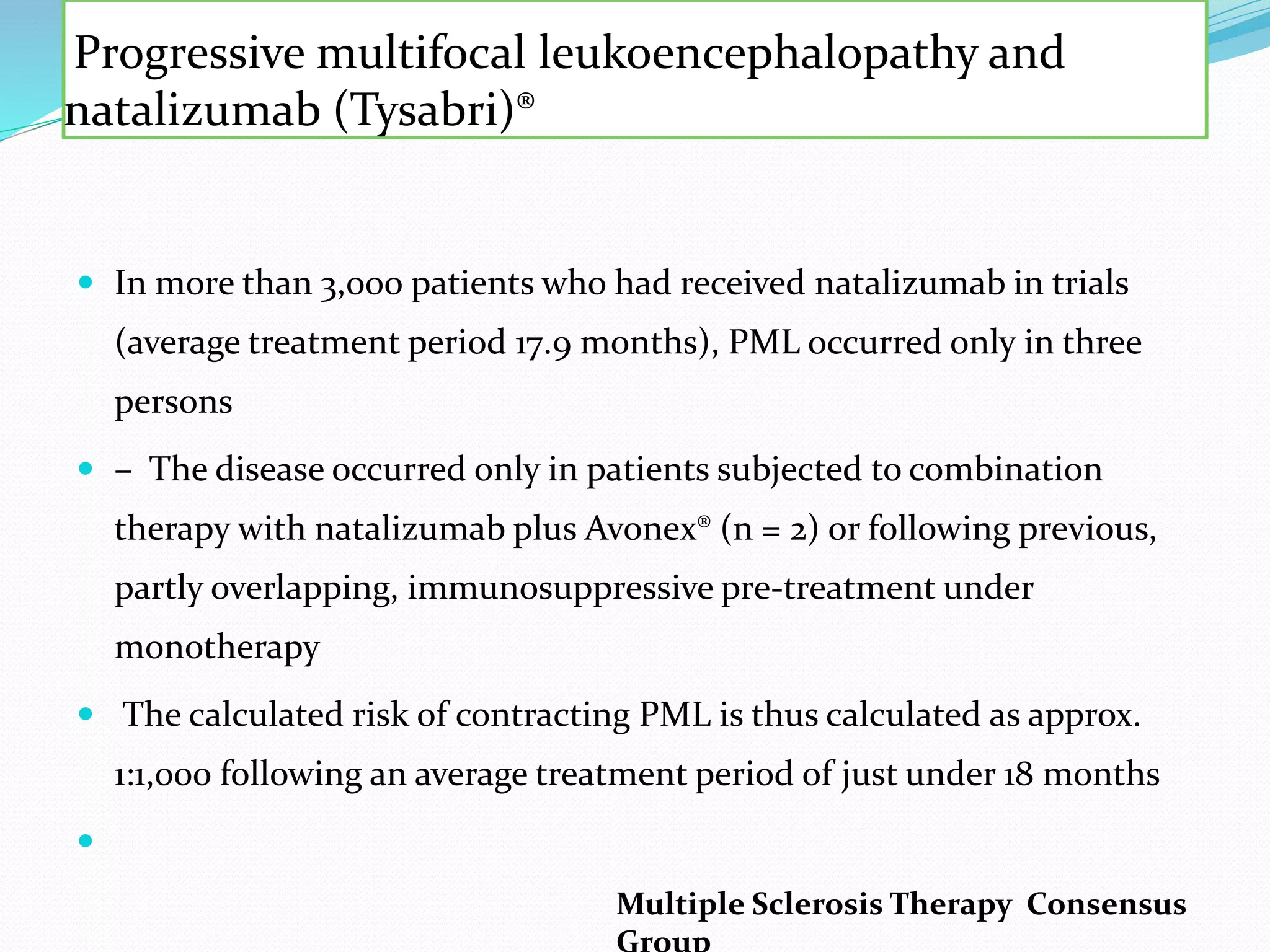 Switching therapy in Multiple sclerosis | PPT