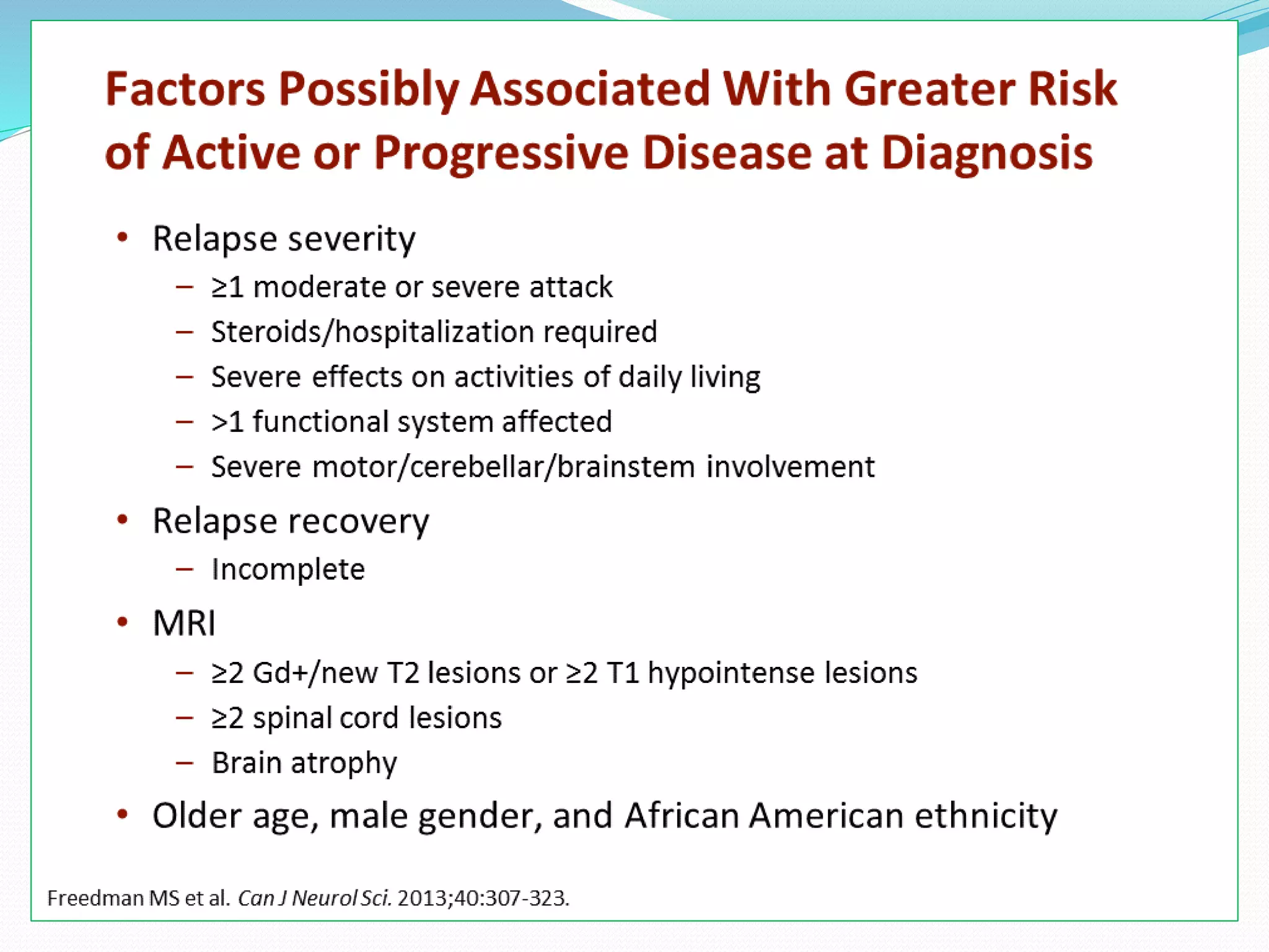 Switching therapy in Multiple sclerosis | PPTX