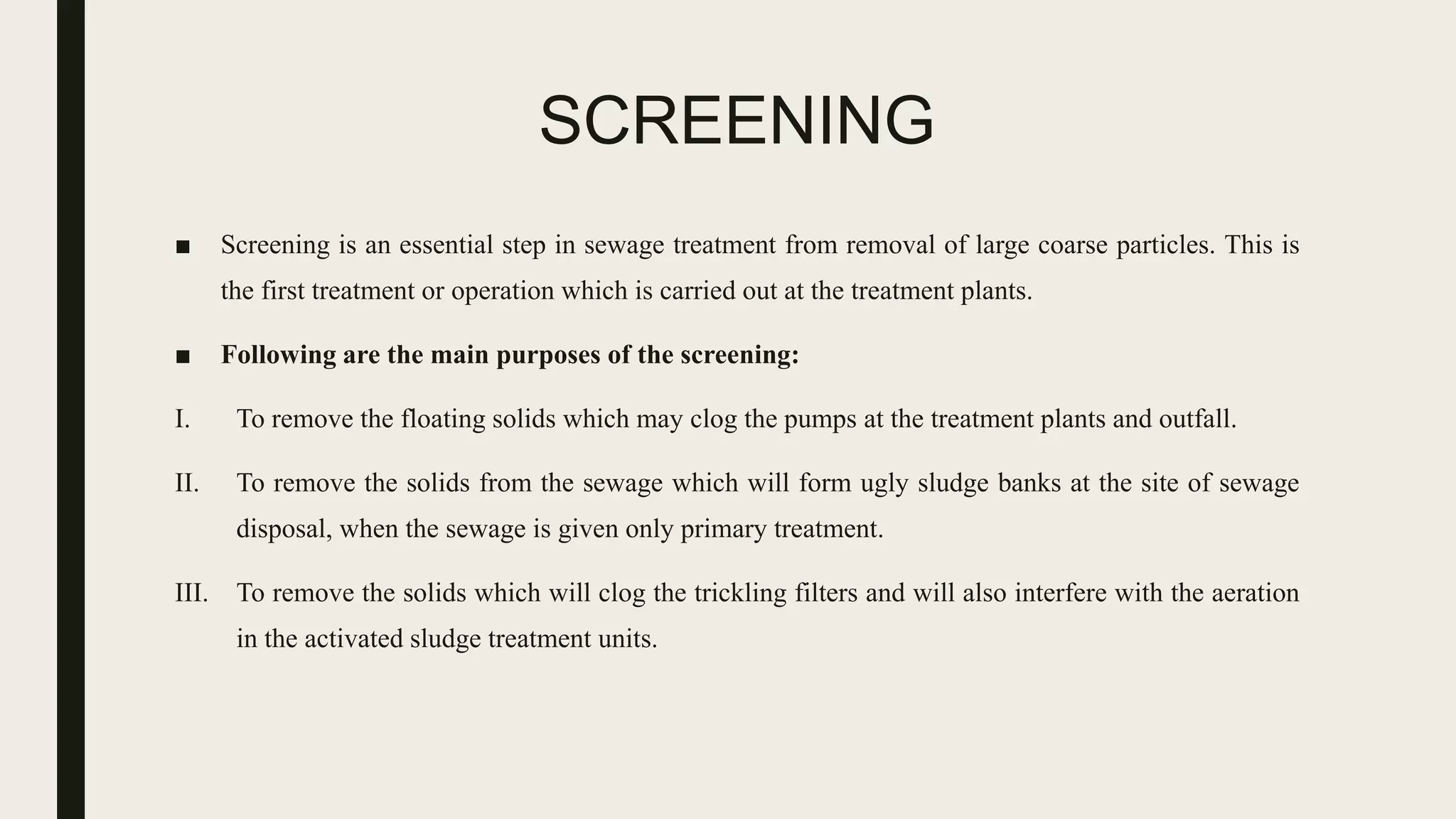 WASTE WATER AND THEIR TREATMENT (PRIMARY, SECONDARY AND TERTIARY) | PPTX