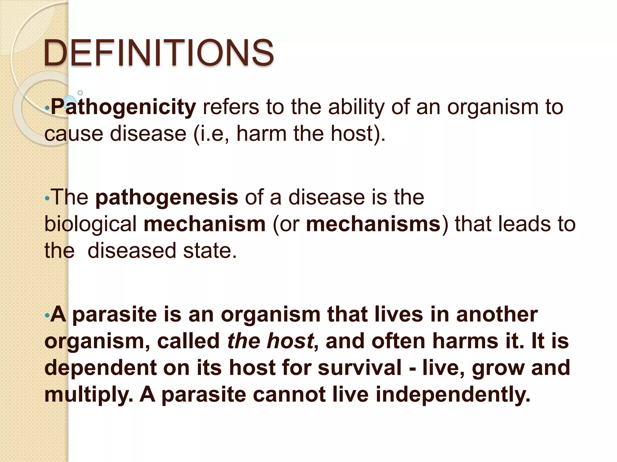Pathogenicity Mechanism of Parasites | PPTX